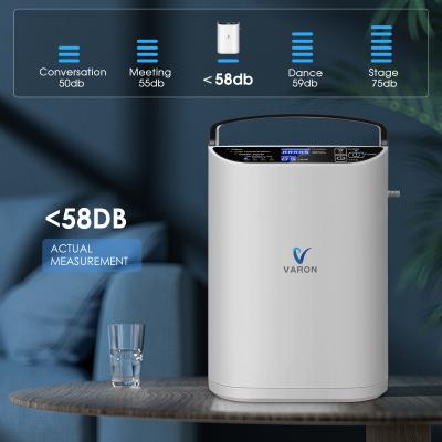 Cina famiglia portatile del concentratore 5l dell'ossigeno della macchina del respiratore 75w di 90% in vendita