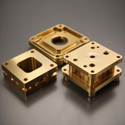 Cina Parti di macchine di fresatura CNC OEM Macchine di lavorazione CNC Parti di ottone fresato CNC Fabbricazione in vendita