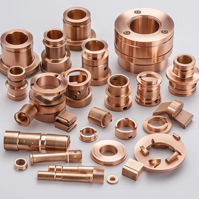 China Processamento CNC personalizado Pequenas peças de torneamento CNC Peças de torno de cobre Peças usinadas à venda