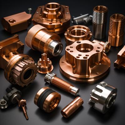 Cina Servizio di tornitura per la fresatura CNC su misura Micro lavorazione Materiale di rame in vendita