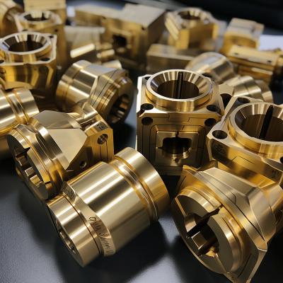 China Peças sobressalentes de latão CNC Moagem de máquinas CNC Peças de torneamento de torno CNC de precisão à venda
