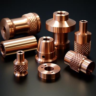 China CNC-Bearbeitungsteile CNC-Präzisionsmaschinendienst CNC-Drehmaschinenbearbeitungsteile Kupfer zu verkaufen