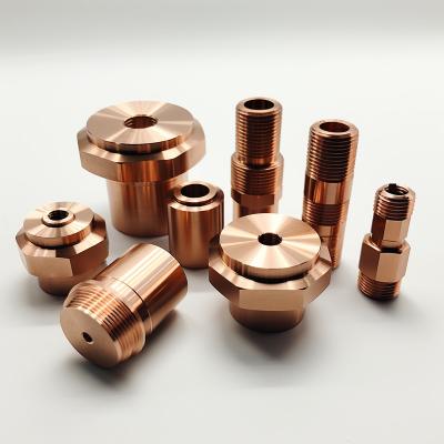 Cina Lavorazione del tornio CNC Parti di tornitura CNC Parti di rame Servizio di parti di lavorazione meccanica in vendita