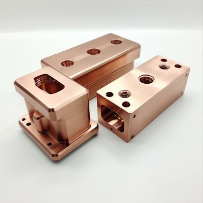 Cina Parti di precisione di lavorazione CNC su misura Parti di tornitura CNC di lavorazione CNC Parti di rame CNC in vendita