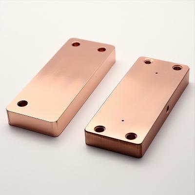 China Custom hardware CNC bewerkingsonderdelen Precision CNC freesonderdelen CNC koperonderdeel Te koop