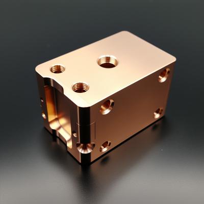 Cina Parti per la lavorazione del rame CNC OEM Servizio di lavorazione parti per la fresatura delle macchine CNC in vendita