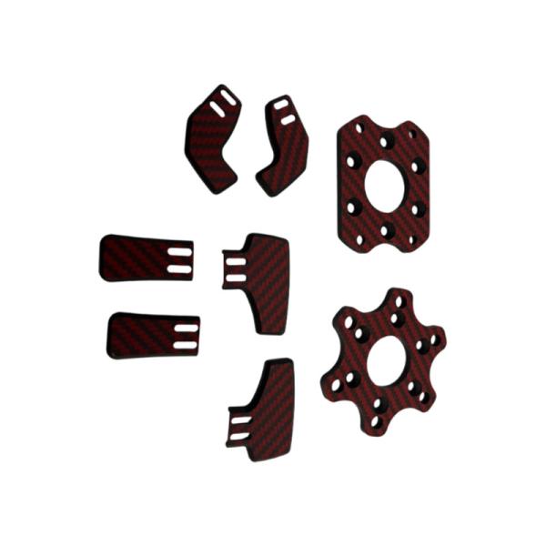 Quality Customized Carbon Fiber Accessories Sheet Plane Machining Cutting Services for sale