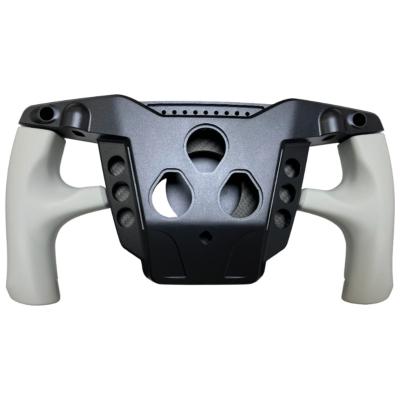 China Carbon Fiber Steering Wheel Simulator Hardware Services Carbon Fiber Aluminum CNC Machined Parts for sale