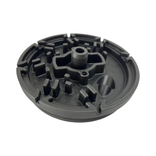 Quality CNC Turned Delrin POM PTFE PMMA PEEK PA66 HDPE Plastic CNC Machining Parts for sale