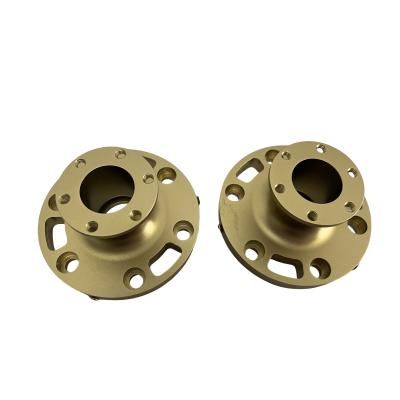 Cina Parti torniti e fresati in ottone bronzo alluminio CNC, dimensioni personalizzate in vendita