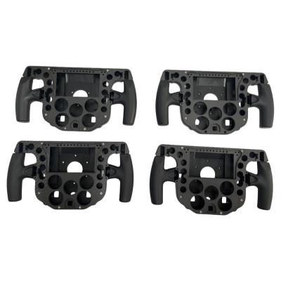 China Black Custom Carbon Fiber Car Parts , Sim Steering Wheel Racing Simulator for sale
