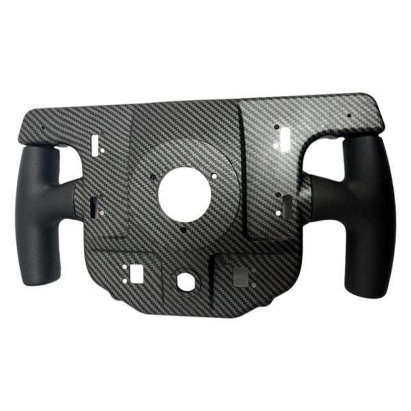 Quality Black Custom Carbon Fiber Car Parts , Sim Steering Wheel Racing Simulator for sale