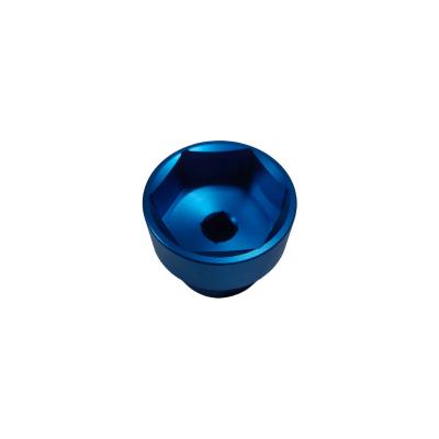 China Tolerance 0.01mm Metal CNC Turning Parts Anodized CNC Lathe Machining Parts for sale