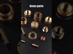 CNC-Brassteile für die Industrie, Drehwerk, Fräsen, Bohren, Verarbeitung