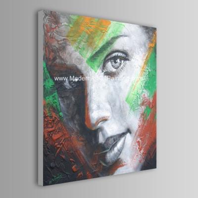 Cina Pittura a olio umana moderna adatta a spazi dell'interno classico neo- della casa di stile in vendita