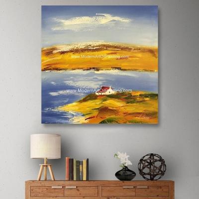 Cina Pittura di paesaggio dell'estratto del mestichino sulla tela per il × interno W 60 cm della decorazione H 50 cm in vendita