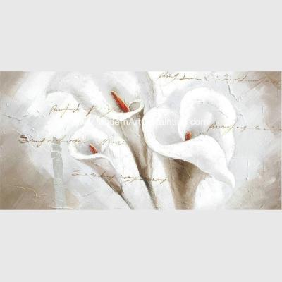 中国 概要の内部の家の装飾のための大きい花のキャンバスの壁の芸術24in x 48in 販売のため