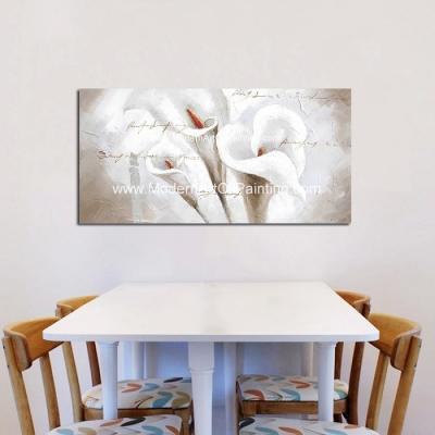 中国 概要の内部の家の装飾のための大きい花のキャンバスの壁の芸術24in x 48in 販売のため