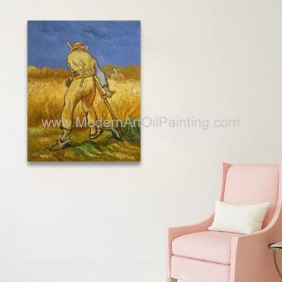 Cina Riproduzioni della pittura a olio/tela matrici di Van Gogh Farm Painting On in vendita