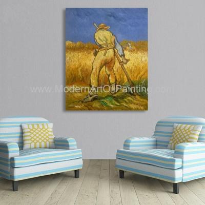 Cina Riproduzioni della pittura a olio/tela matrici di Van Gogh Farm Painting On in vendita