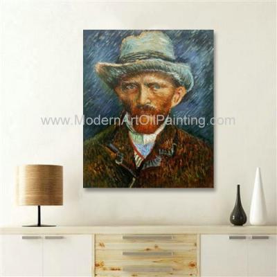 Cina Riproduzione di Vincent Van Gogh Paintings Self Portrait su tela per la decorazione della Camera in vendita