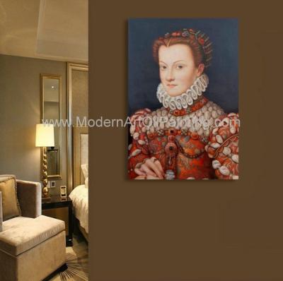Cina Pittura a olio nobile del palazzo della riproduzione reale di signora People Oil Painting per la decorazione domestica in vendita