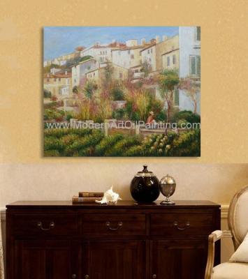 Cina Terrazzo su ordinazione di Pierre Auguste Renoir Oil Paintings Reproduction a Cagnes in vendita