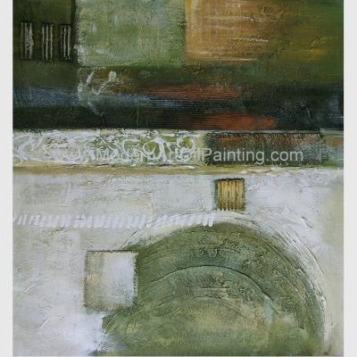 Cina Pezzi acrilici incorniciati di Art Canvas Paintings Modern Wall dell'estratto per il salone in vendita