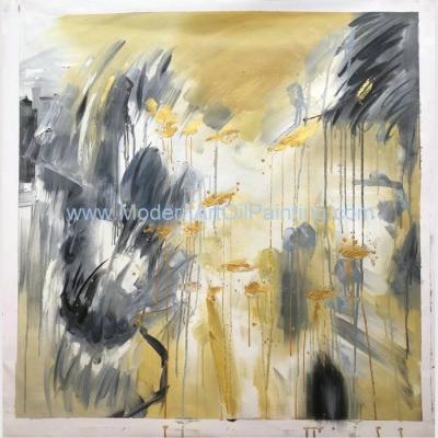 Cina Tela astratta fatta a mano che dipinge la parete acrilica spessa Art Paintings dell'olio in vendita