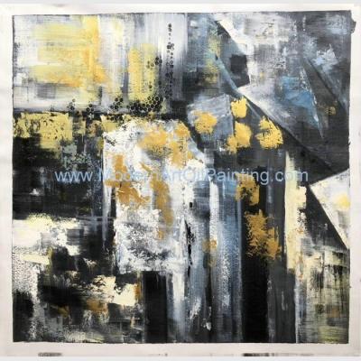 Cina Tela astratta fatta a mano che dipinge la parete acrilica spessa Art Paintings dell'olio in vendita