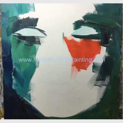 Cina La gente di verniciatura del ritratto su ordinazione dell'olio affronta la pittura dal mestichino in vendita