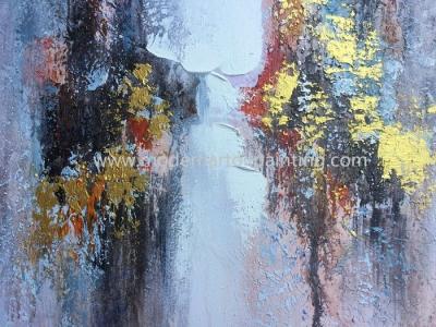 China 100% met de hand geschilderde 3D Canvasmuur Art Paintings voor woonkamerdecoratie Te koop