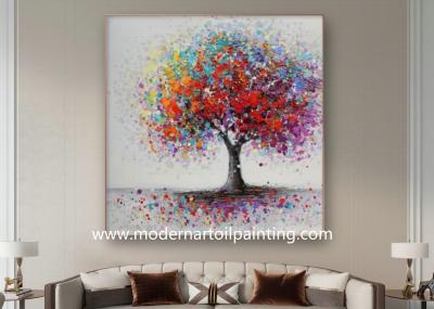 Cina Albero moderno variopinto di Art Oil Painting Hand Painted dell'estratto che dipinge per il salone 32