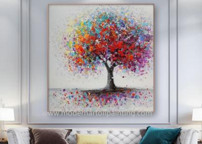 Cina Albero moderno variopinto di Art Oil Painting Hand Painted dell'estratto che dipinge per il salone 32