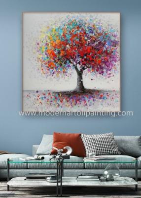 Cina Albero moderno variopinto di Art Oil Painting Hand Painted dell'estratto che dipinge per il salone 32