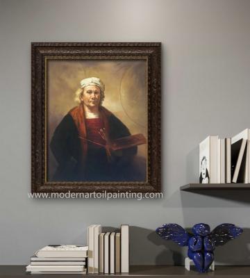 Cina People Self Portrait Painting Oil Reproduction Canvas For Living Room in vendita