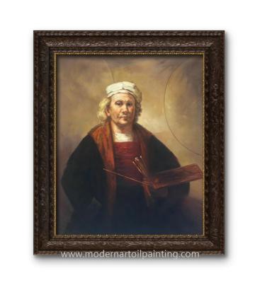 Cina People Self Portrait Painting Oil Reproduction Canvas For Living Room in vendita