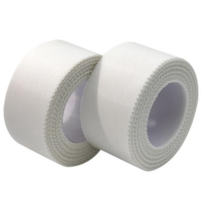 China 2.5cmx5m Elastic Medical Adhesive Tape Breathable Silk Athletic Sports Tape Water Resistant for sale