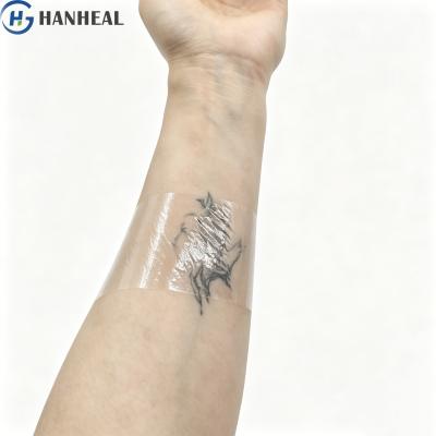 China Hypoallergenic PU Tattoo Healing Film For Sensitive Skin for sale