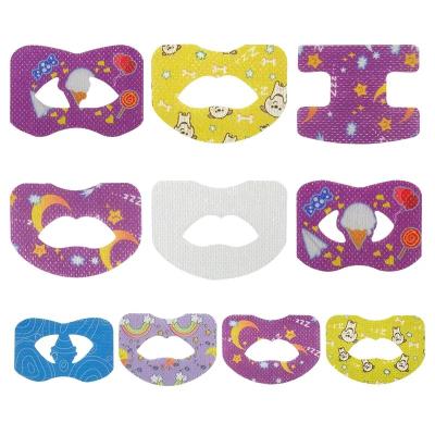 China Breathable Mouth Breathing Strip Hypoallergenic Sleep Mouth Strips Latex Free for sale