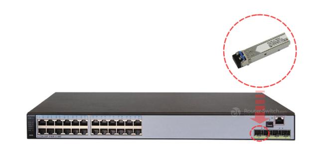 S-SFP-GE-LH40-SM1550 no interruptor