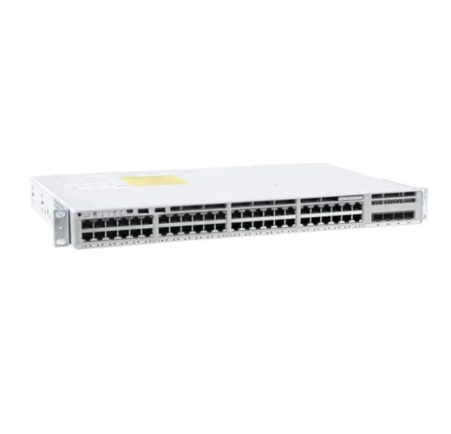 Front view of Cisco C9200L-48T-4G-E switch