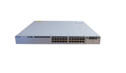Side view of Cisco C9300-24P-E switch