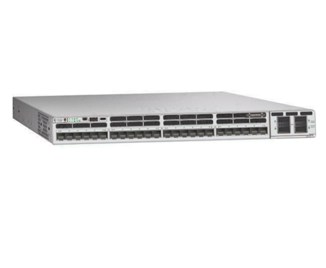 Cisco C9300X-24Y-E switch side view