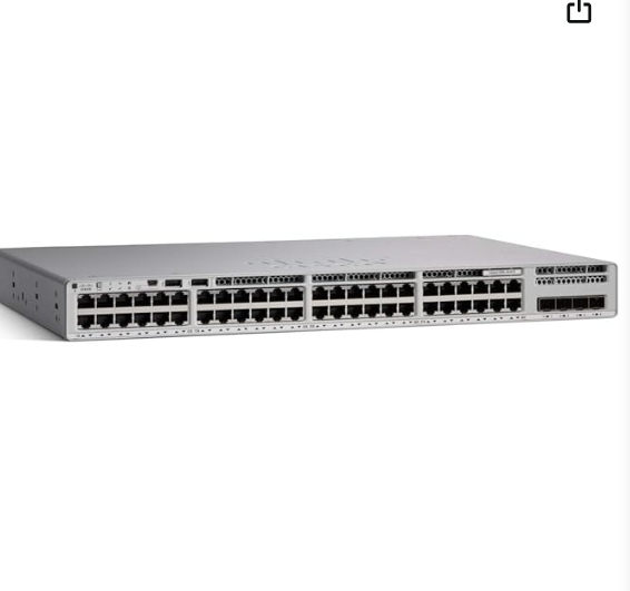 Front view of C9200-48T-E Cisco Catalyst switch