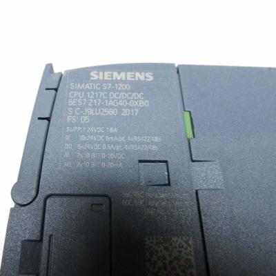 China 6ES7217-1AG40-0XB0 SIMATIC S7-1200 CPU 1217C Compact CPU DC/DC/DC 6ES7 217-1AG40-0XB0 for sale