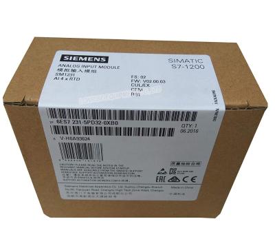 China 6ES7231-5PD32-0XB0 SIMATIC S7-1200 Analog Input Module SM 1231 RTD  4 x AI RTD Module PLC Module 6ES7 231-5PD32-0XB0 for sale