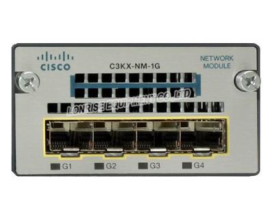 中国 Cisco C3KX-NM-1Gの触媒3560X 3750Xの4港ギガビットのイーサネット モジュール 販売のため