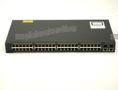 China Cisco WS-C2960+48PST-L SFP Ethernet Switch PLUS 2 1000BASE-T LAN Base 370W POE KAJ for sale