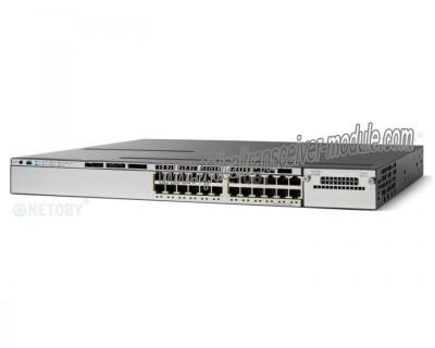 中国 イーサネット スイッチWS-C3750X-24P-L 24港のCisco SFPの拡張スロットのタイプ 販売のため